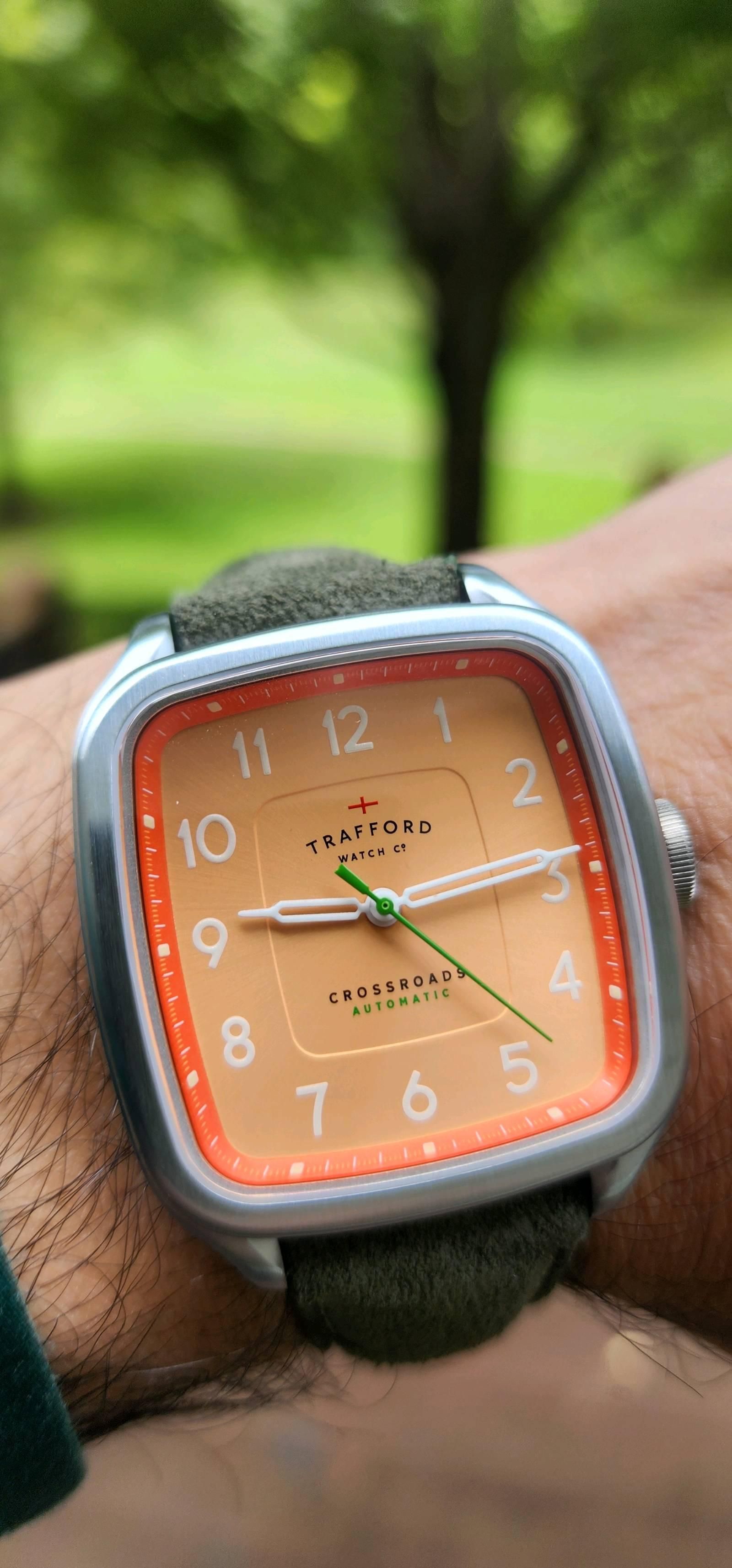 Trafford Watches - Crossroards - Texas Peach | WatchCrunch