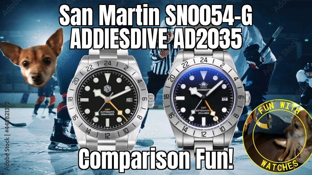 San Martin SN0054 vs ADDIESDIVE AD2035 | WatchCrunch