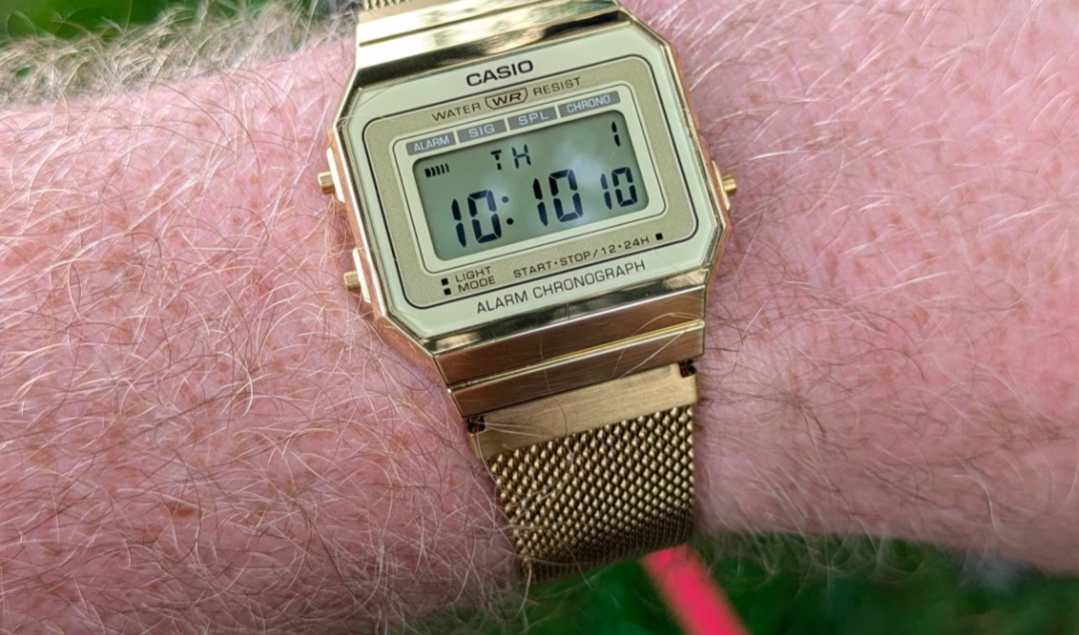 Gold Plated Plastic: Casio A700 Review | WatchCrunch