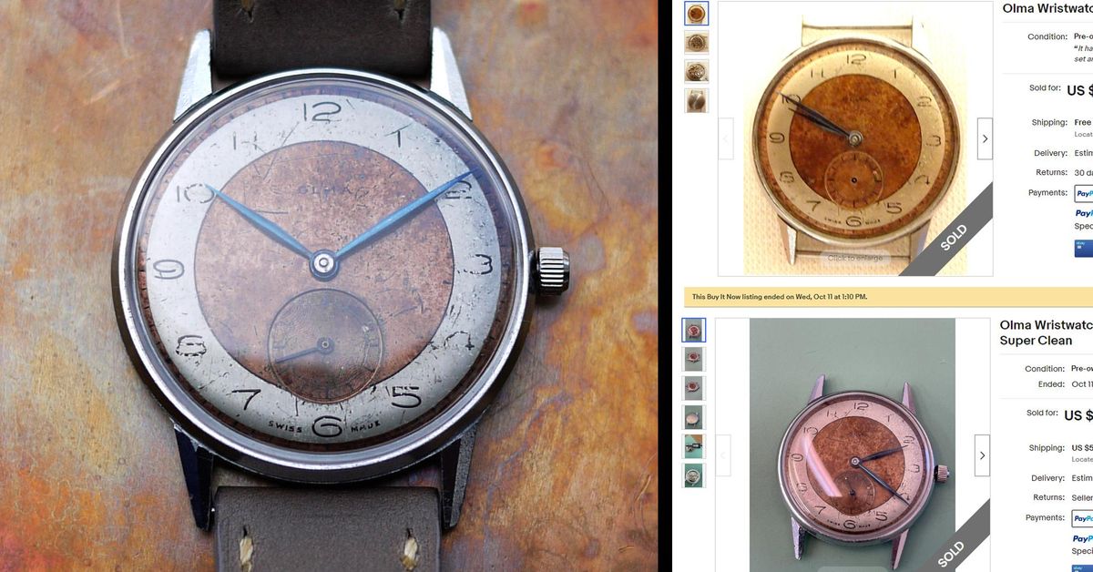 A Vintage Olma Watch With A Story | WatchCrunch