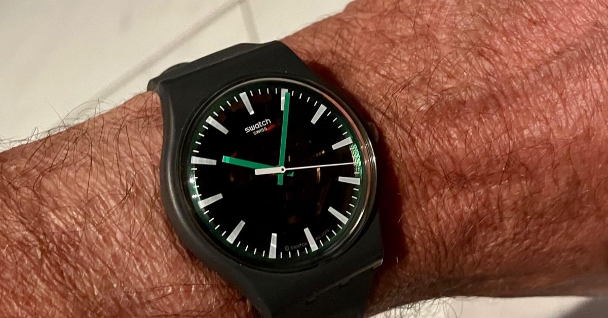 Swatch Graphite | WatchCrunch
