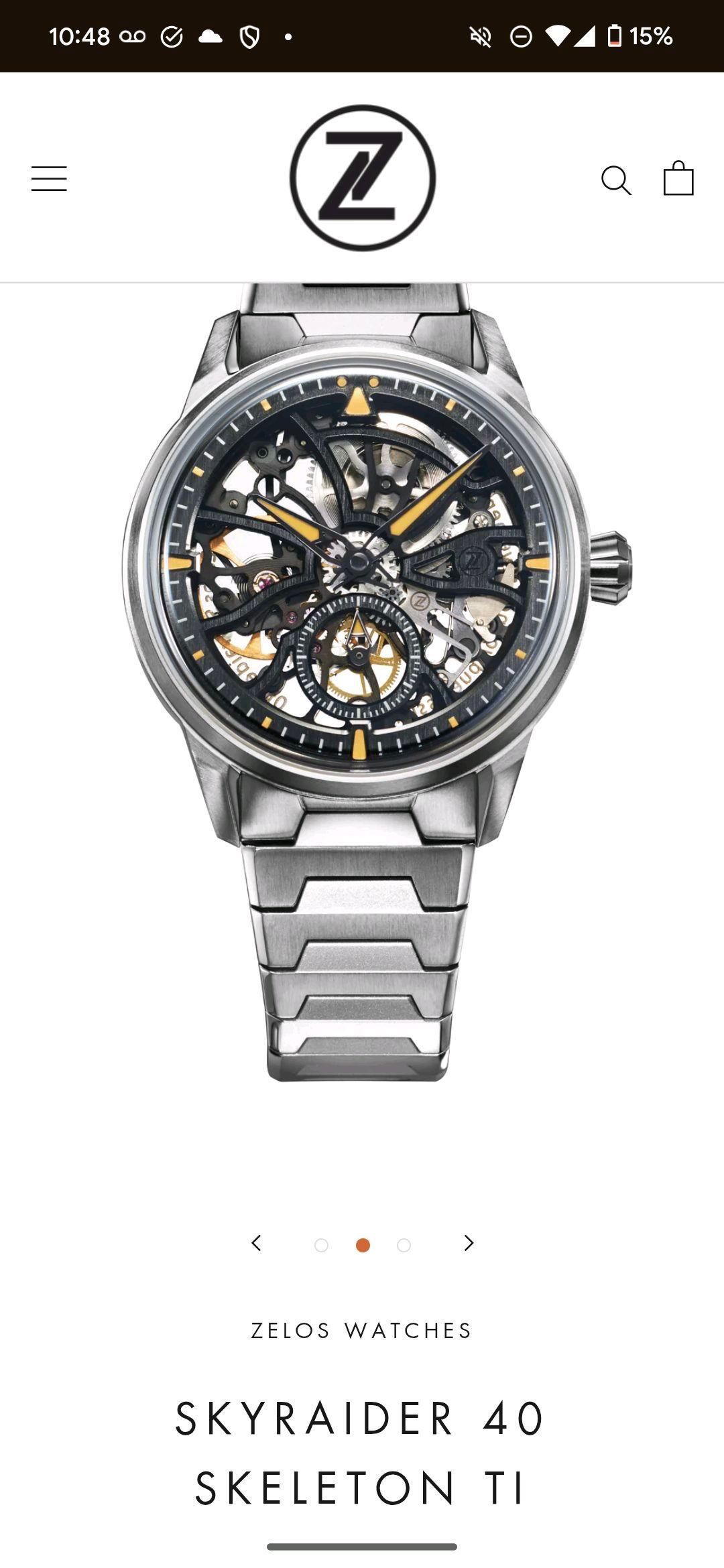 Zelos Skeleton Watch Skyraider - What's your thought? | WatchCrunch