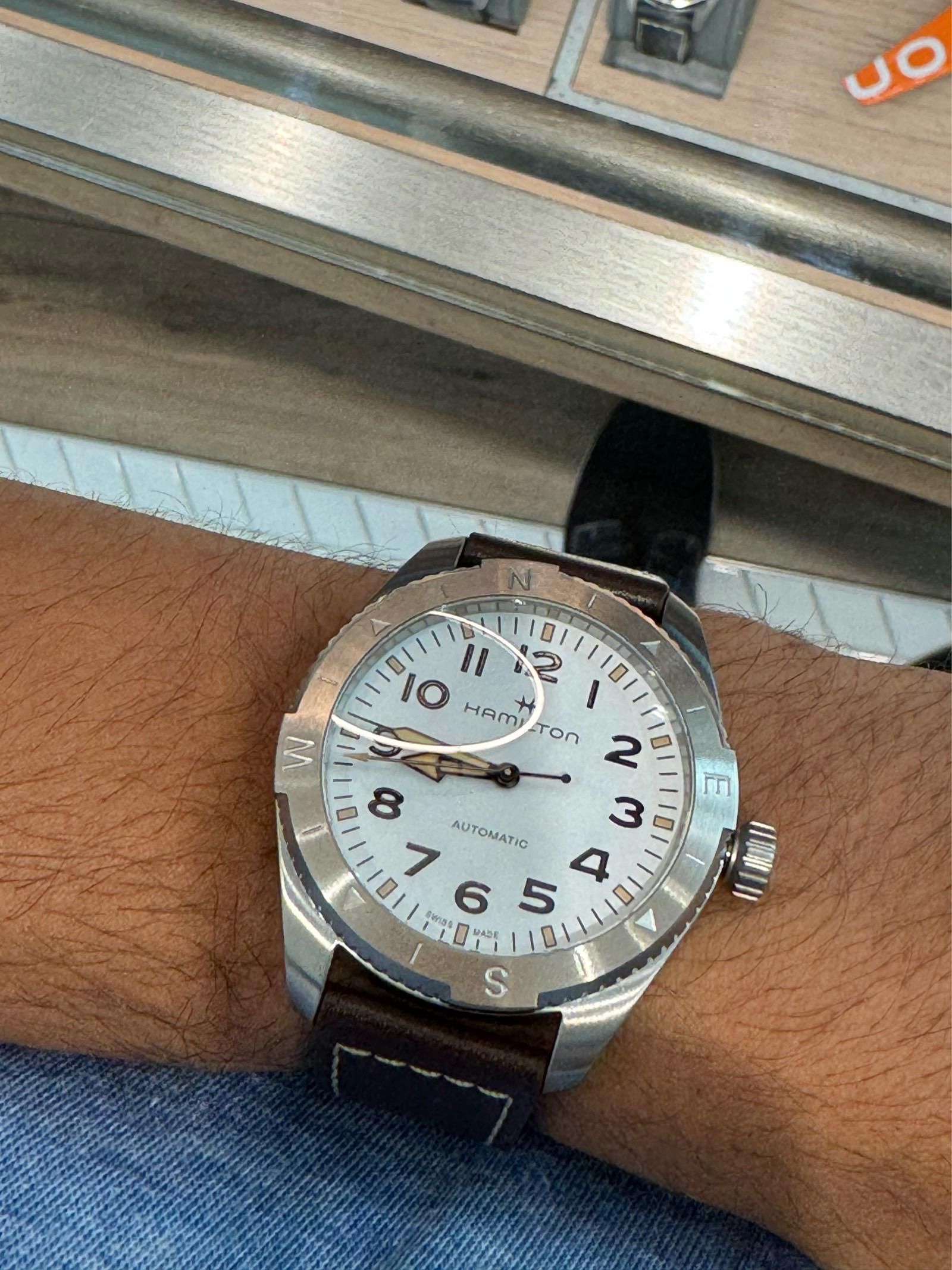Hamilton khaki automatic new pickup | WatchCrunch