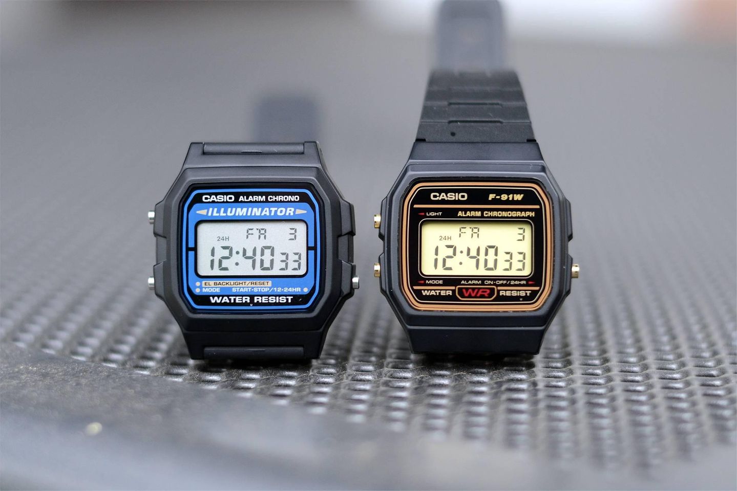 Casio F91 and F105 Comparison Review | WatchCrunch