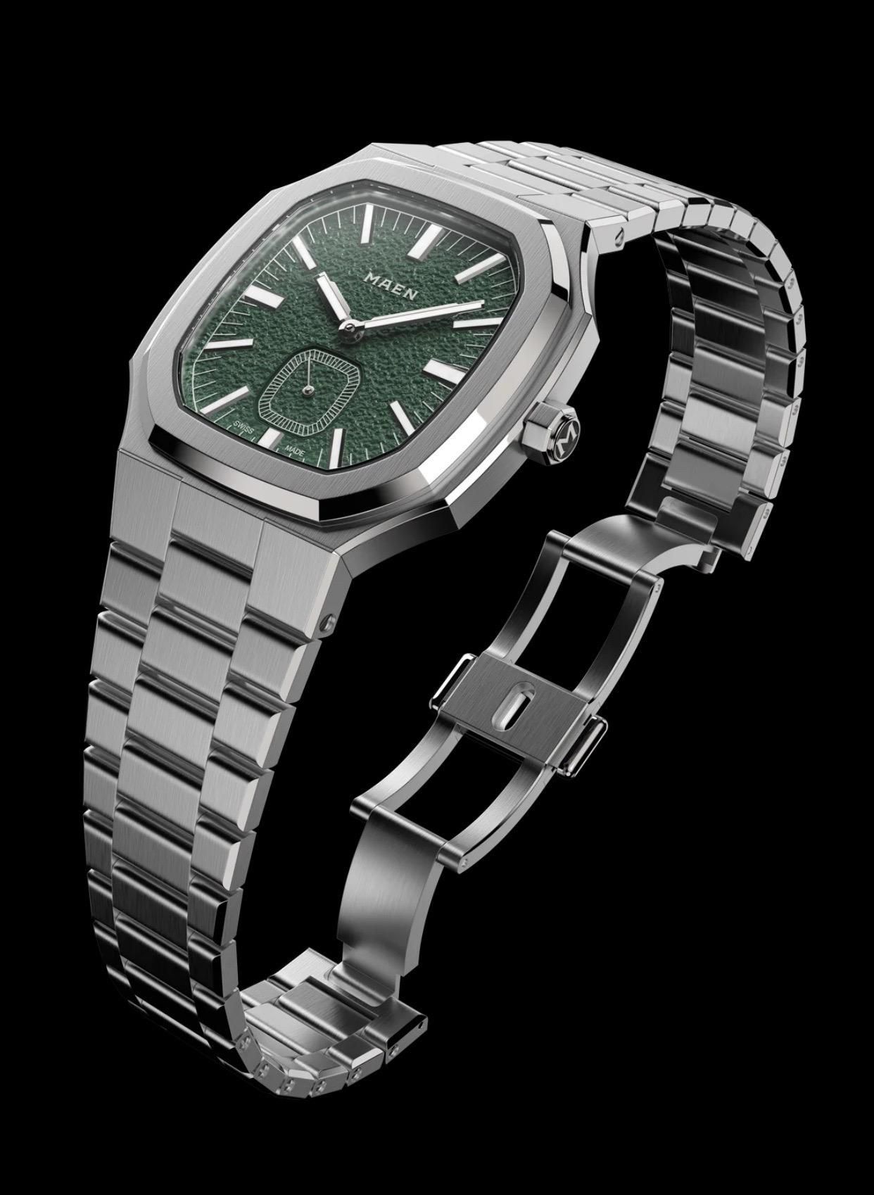 The New Maen Manhattan 37 Ultra-Thin with a Hammered Dial is Fantastic ...