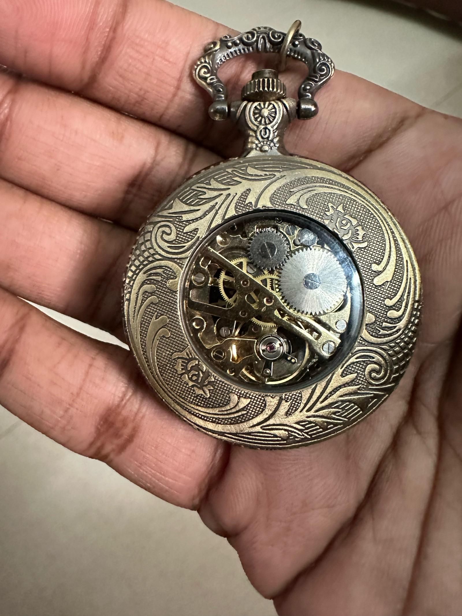 Prague Old Timer Souvenir Pocket Watch | WatchCrunch