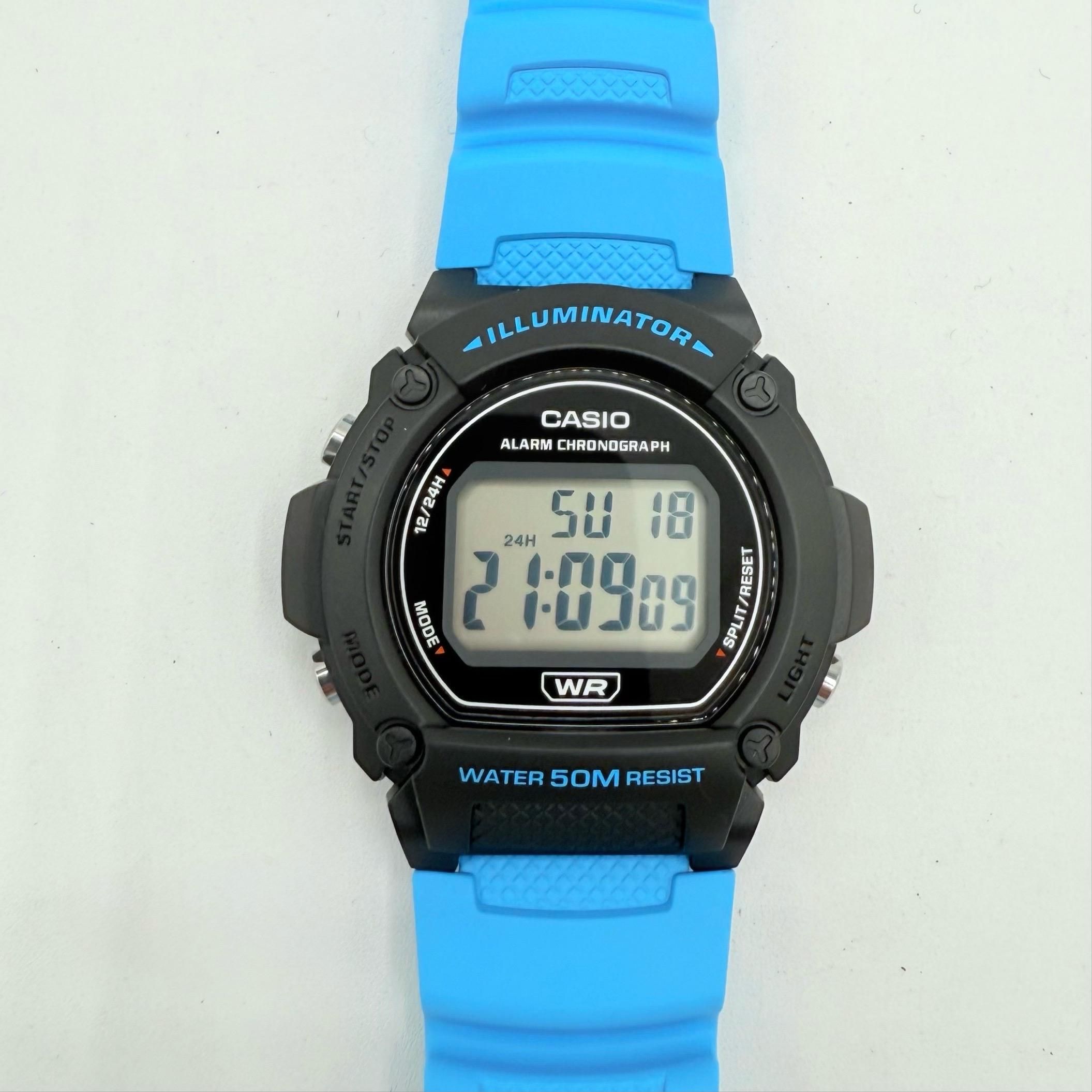 Casio Digital Blue Strap | WatchCrunch