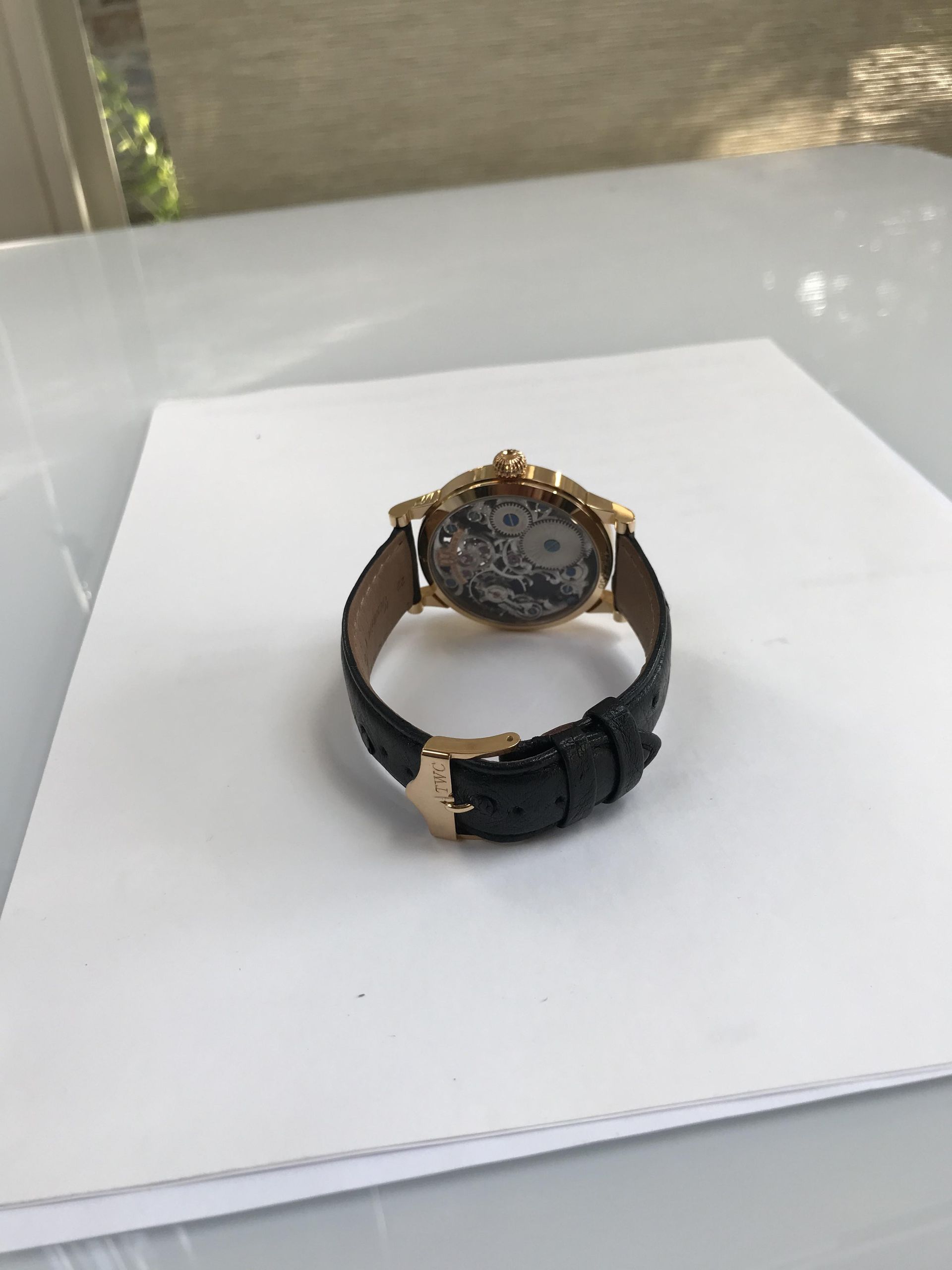 HALF-SKELLY 18k Rose Gold by TWC x Benzinger | WatchCrunch