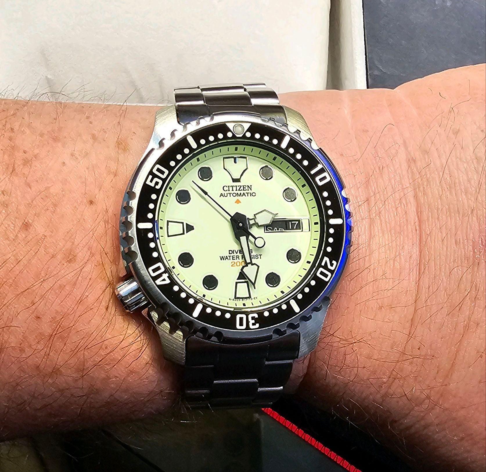 Citizen Promaster Marine Automatic | WatchCrunch