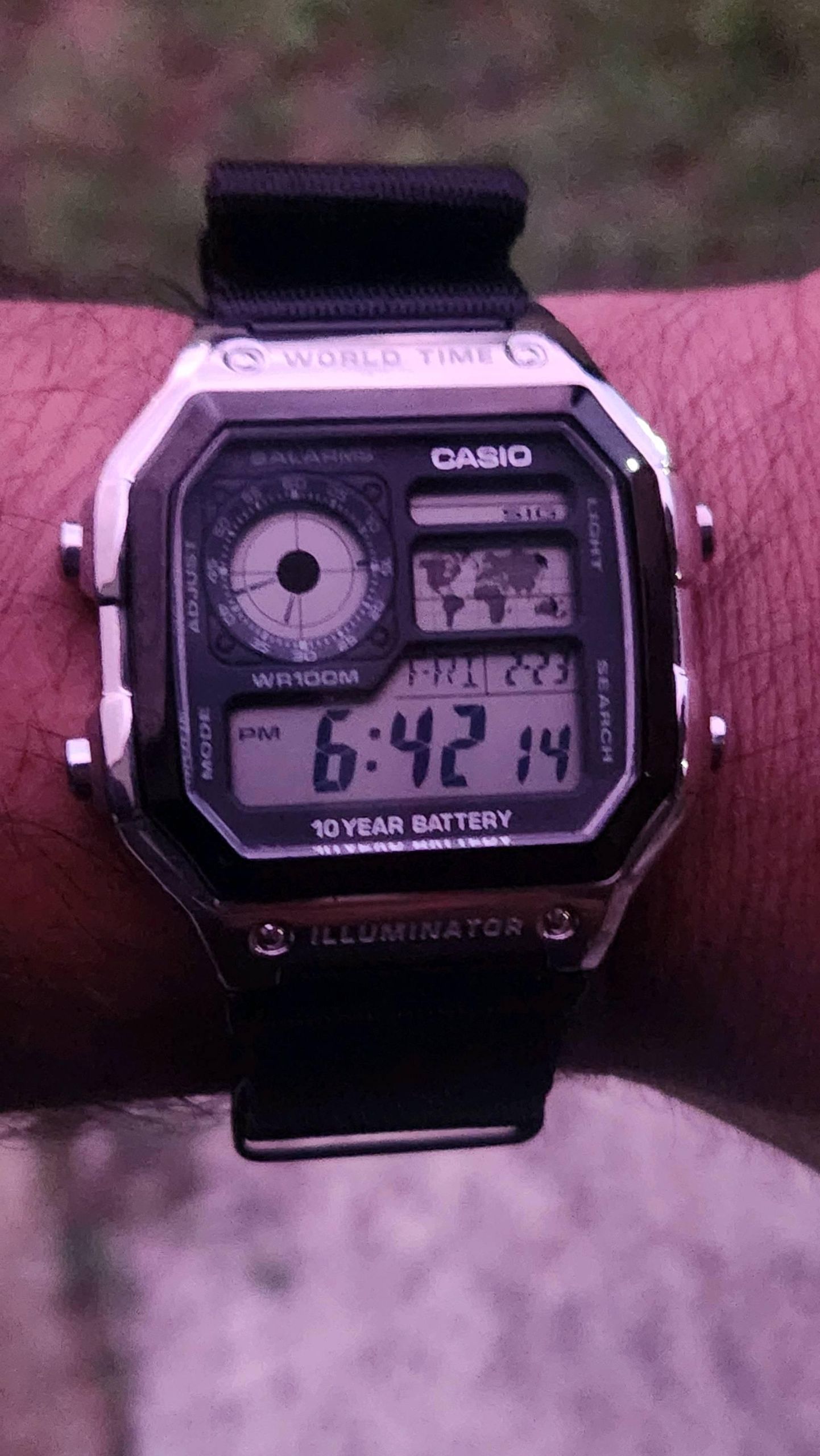 SKXMOD Casio AE1200WH | WatchCrunch
