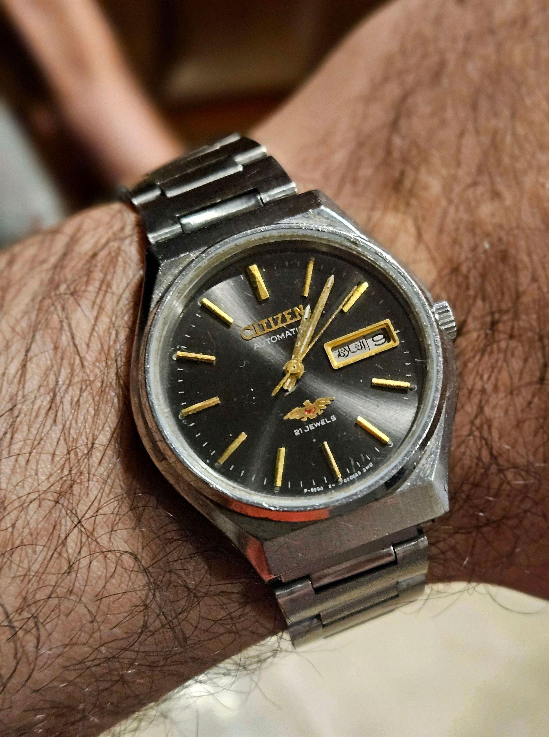 Citizen 8200 (Golden Eagle) 1986 | WatchCrunch