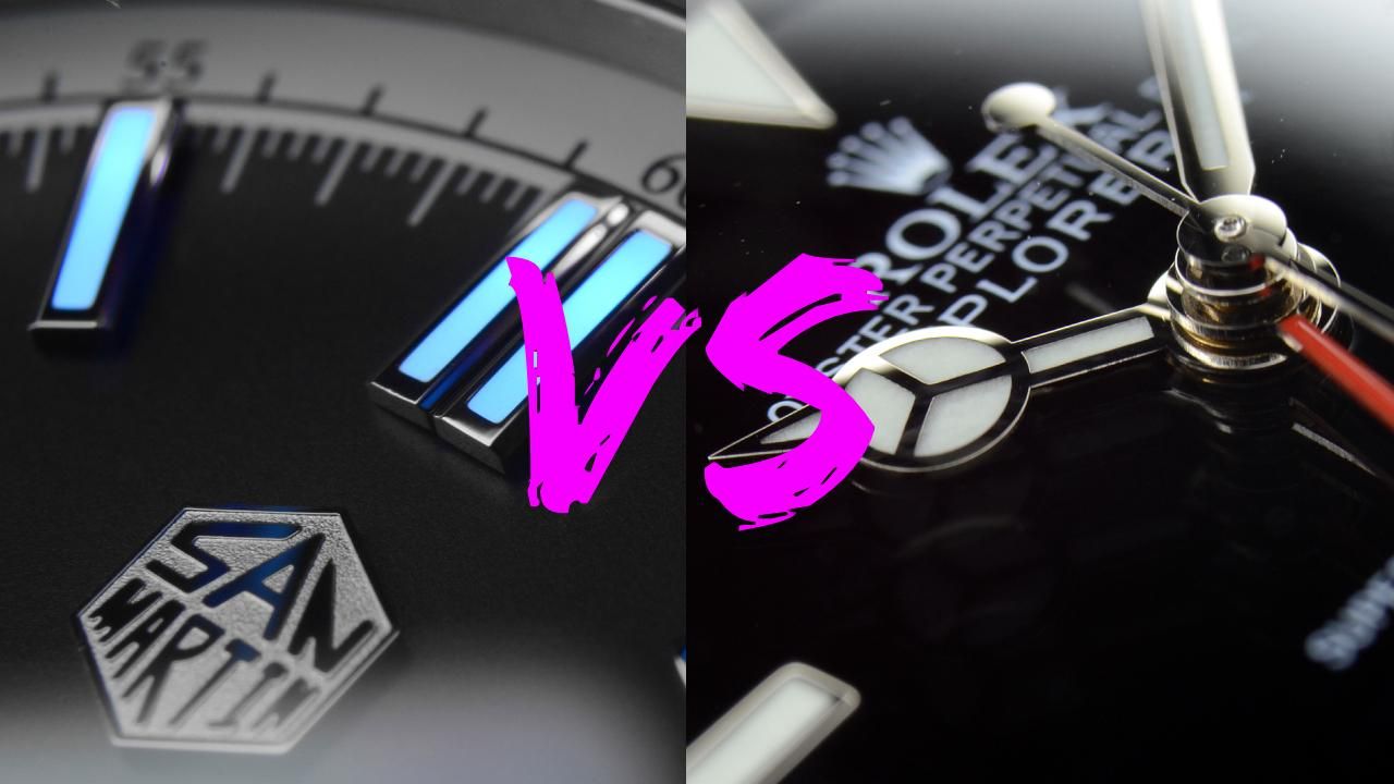 Rolex Explorer II vs San Martin SN0116 under the microscope | WatchCrunch