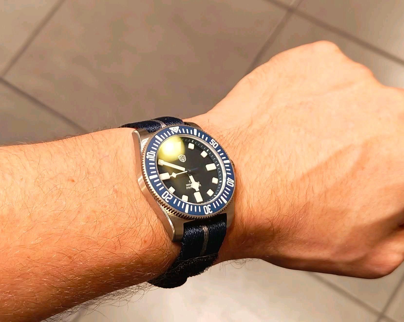 New blue diver! | WatchCrunch