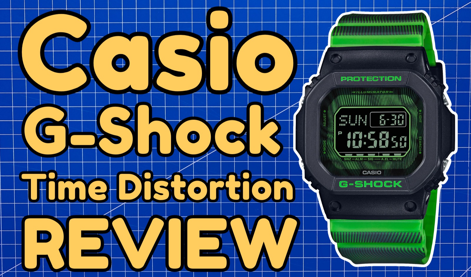 Casio G-Shock DW-D5600TD "Time Distortion" Review: A Watch That Warps ...