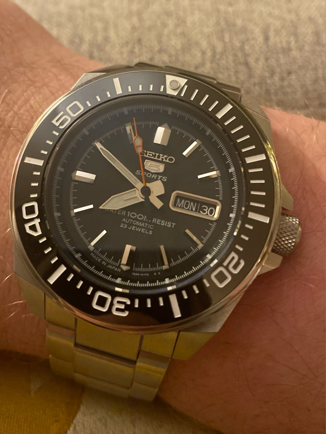 My latest watch build using an old Seiko dial. | WatchCrunch