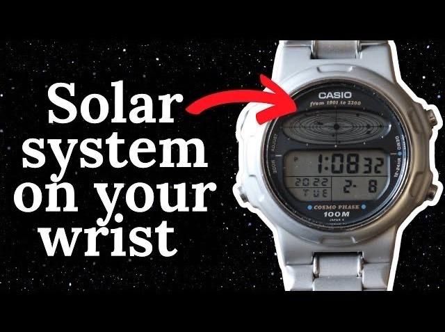 Solar System in a Watch: Why the Casio cosmophase is an important ...