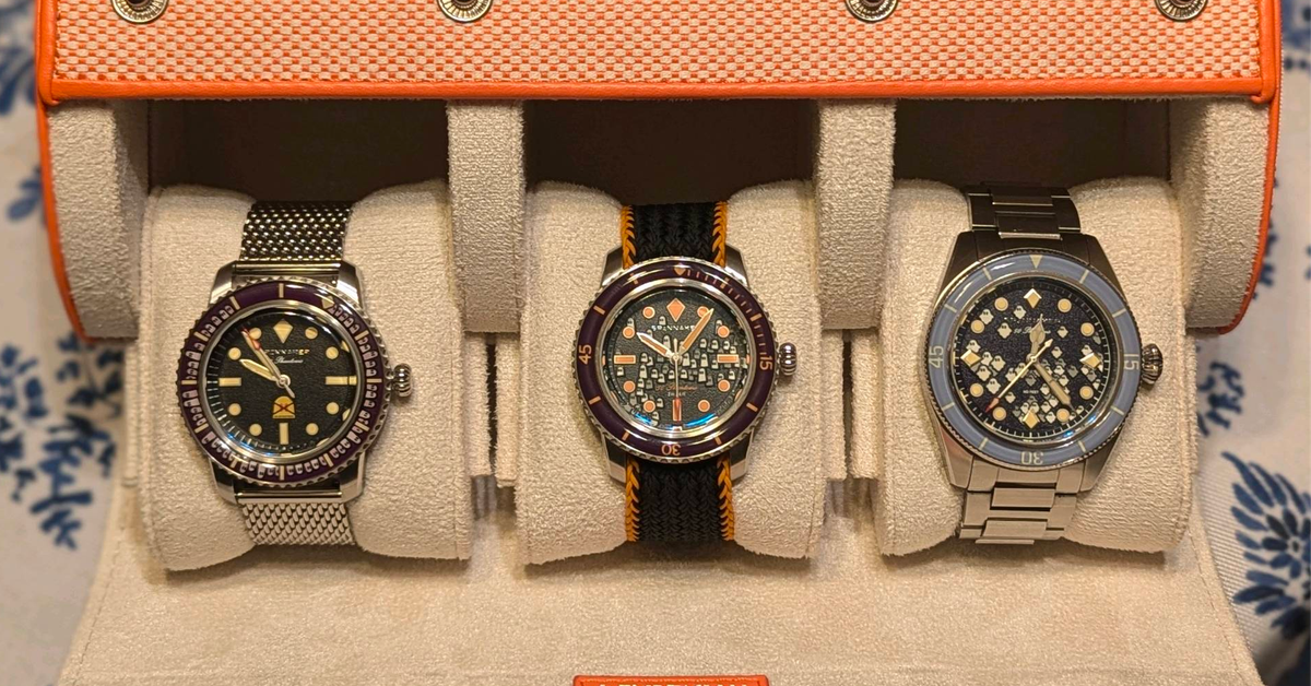 All 3 designs of the Spinnaker phantoms | WatchCrunch