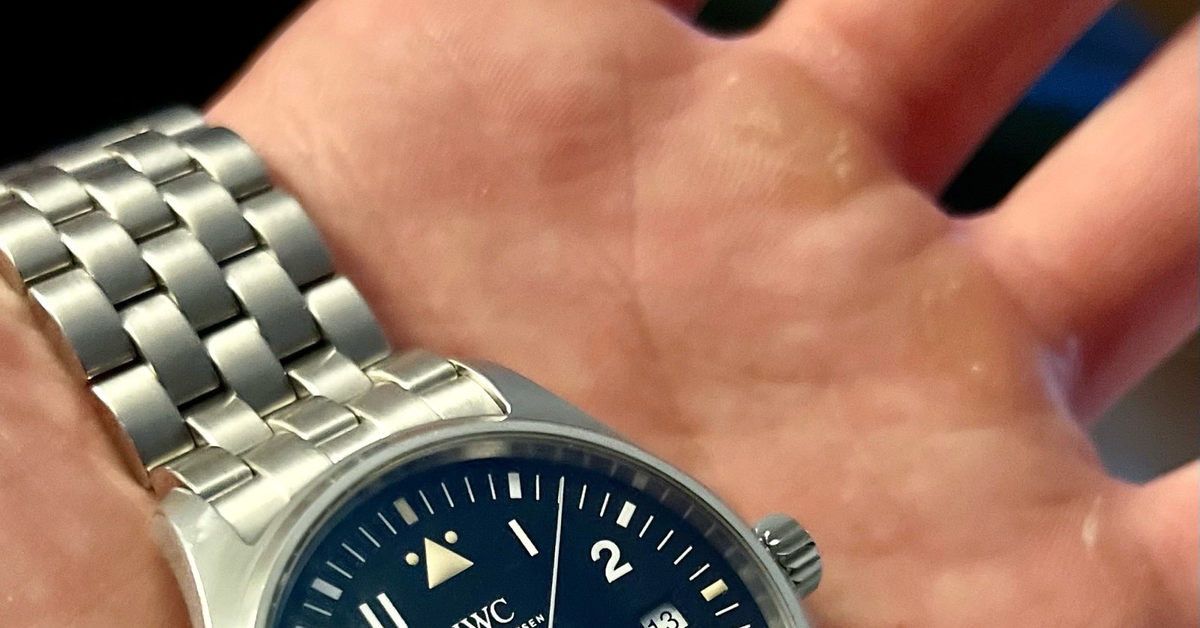 IWC Spitfire on a Mark XVIII Bracelet | WatchCrunch