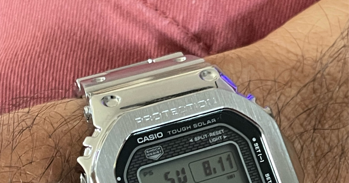 Casio Full Metal G-Shock GMWB5000-1 | WatchCrunch