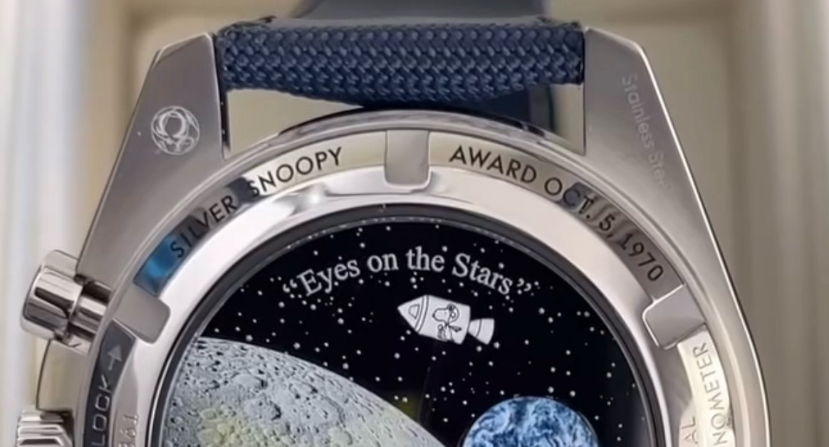 A short reel of the Omega Speedmaster Snoopy | WatchCrunch