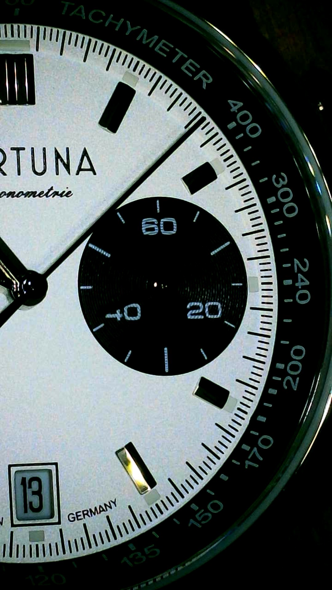 Fortuna Chronometrie TOM Analog Quartz Chronograph (SN72470S) | WatchCrunch