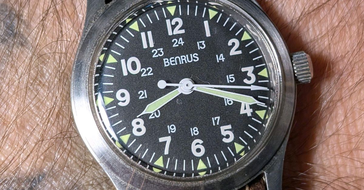 Benrus military 1994 reissue | WatchCrunch