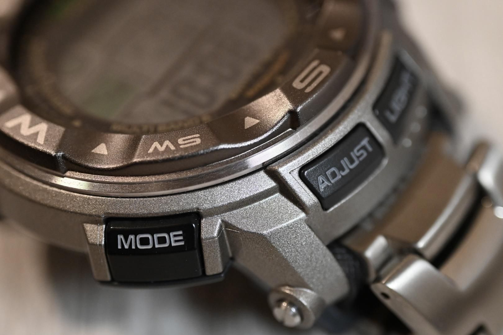 Protrek PRW-2500T with multiband6, moon phase, and tide graph | WatchCrunch