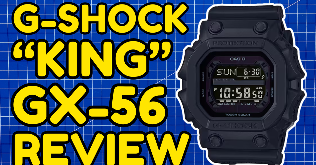 G-Shock King GX56BB Review: A Royal Beast with Bold Presence | WatchCrunch