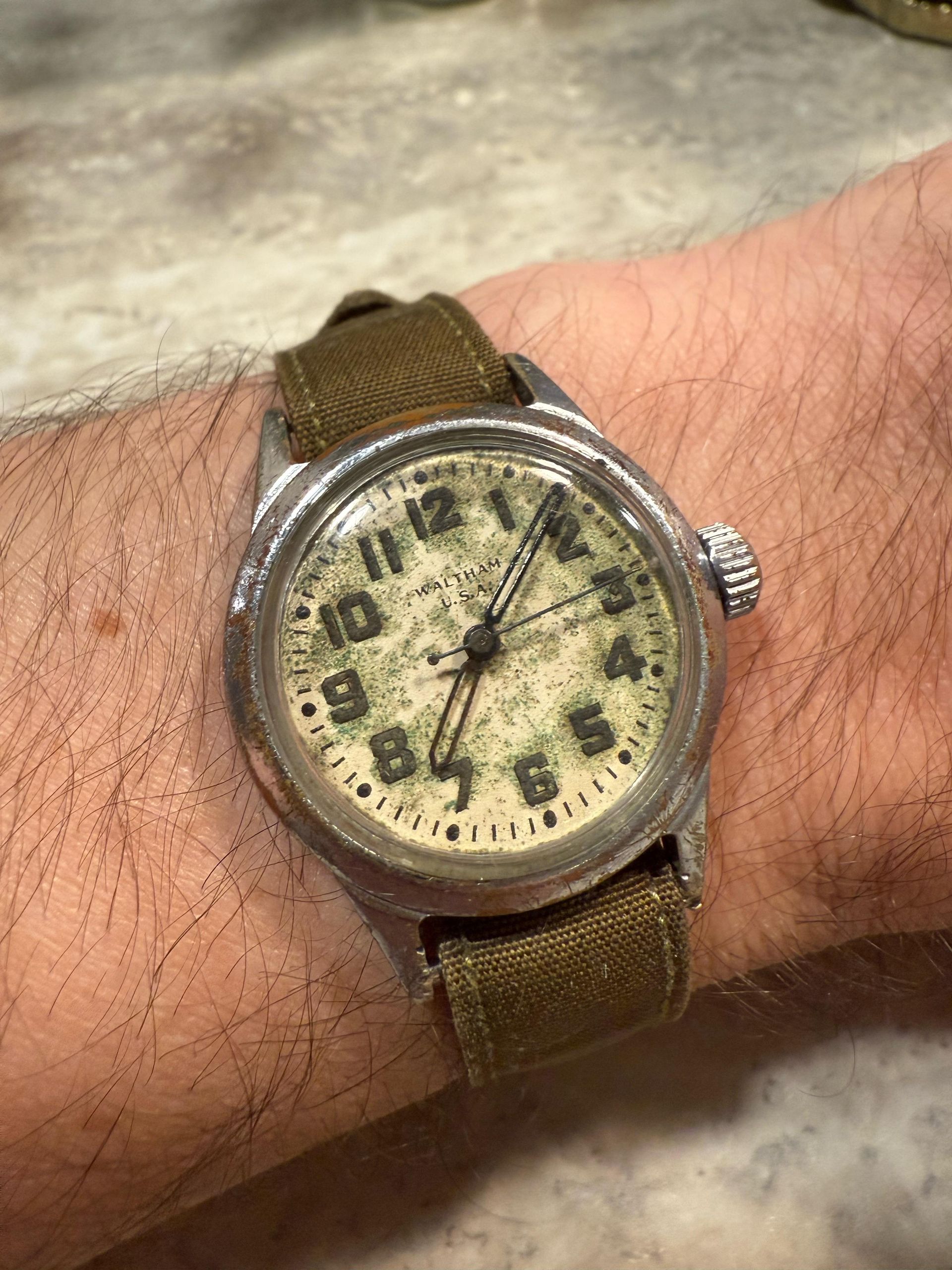If Stalingrad was a watch. 1941 Lend-Lease Soviet issued Waltham field ...