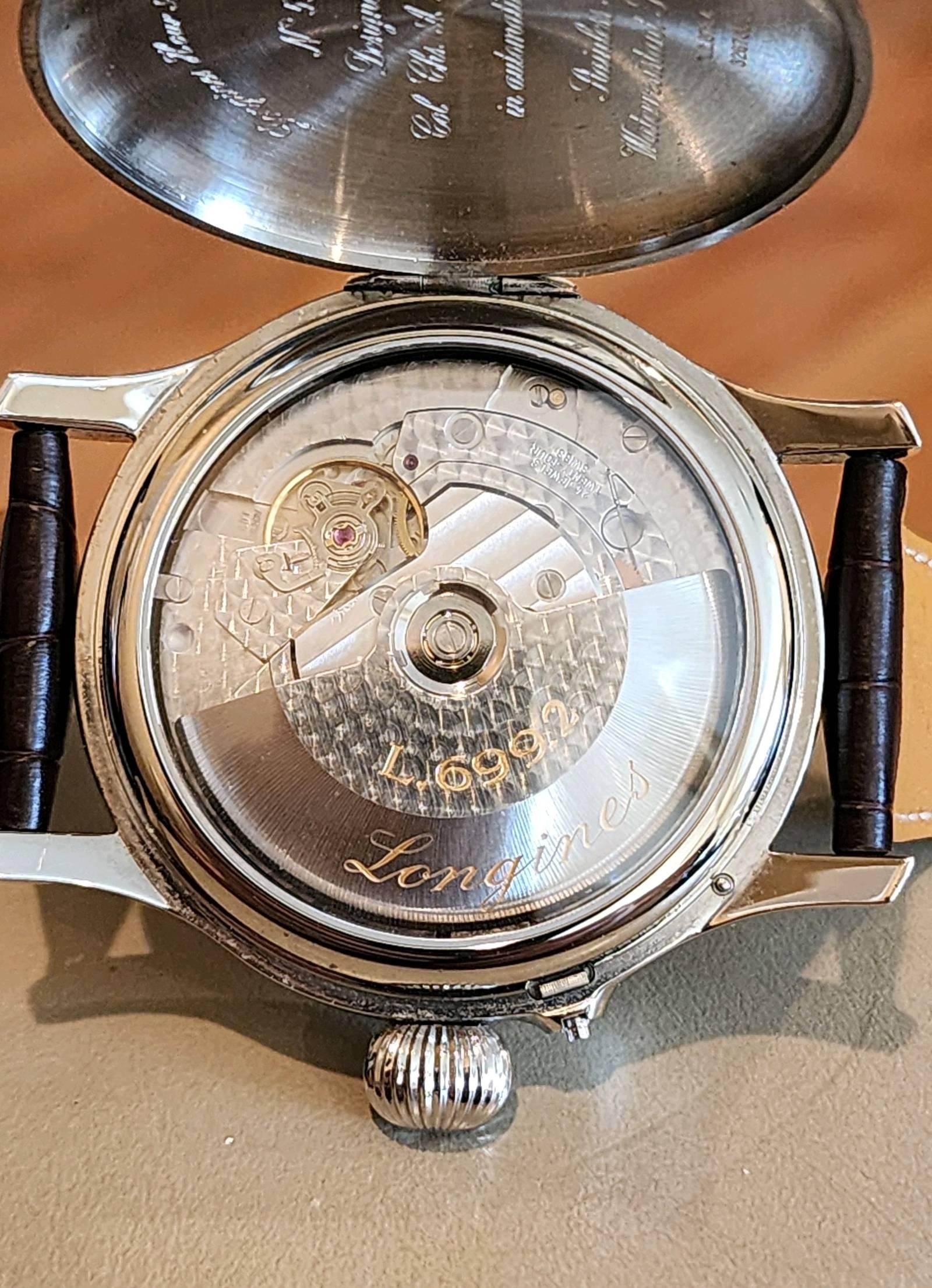 Longines Lindbergh Hour Angle Watch | WatchCrunch