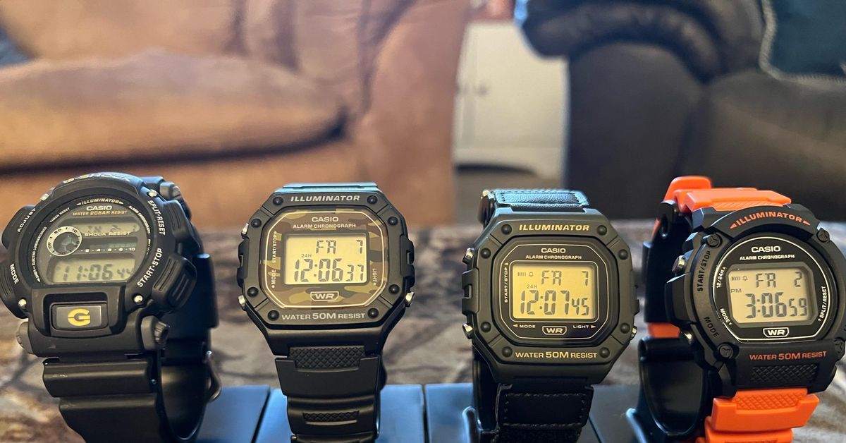 My Casio collection | WatchCrunch