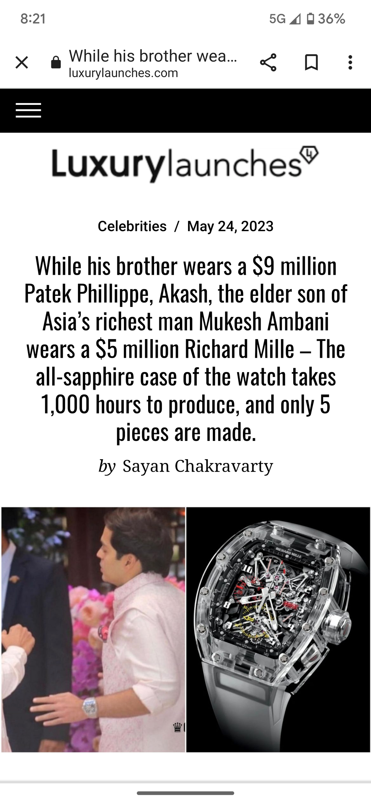 Just sharing... | WatchCrunch