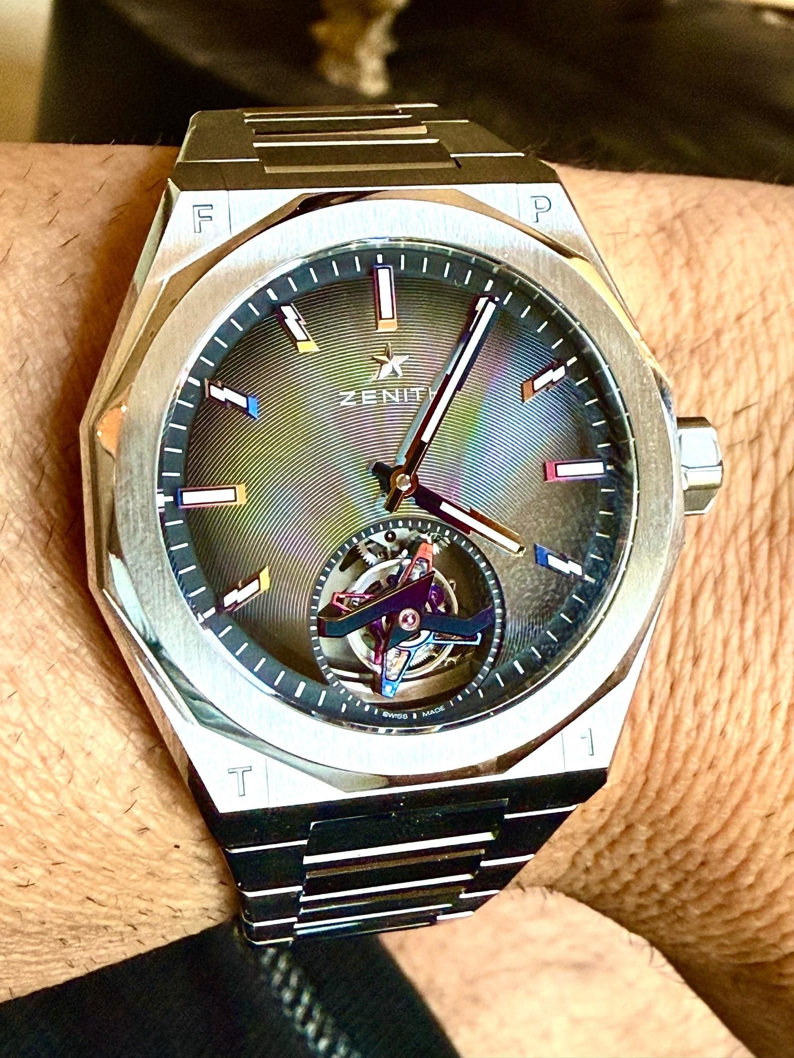 New watch arrival!! ZENITH DEFY DEFY SKYLINE TOURBILLON FELIPE PANTONE EDITION number 19 of 100 ...