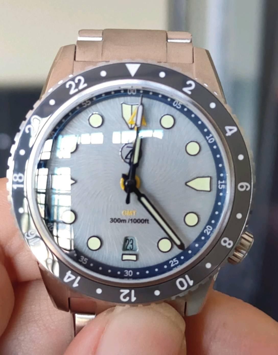 New Watch Alert! Zelos Mako GMT Blue Sky has just arrived! | WatchCrunch