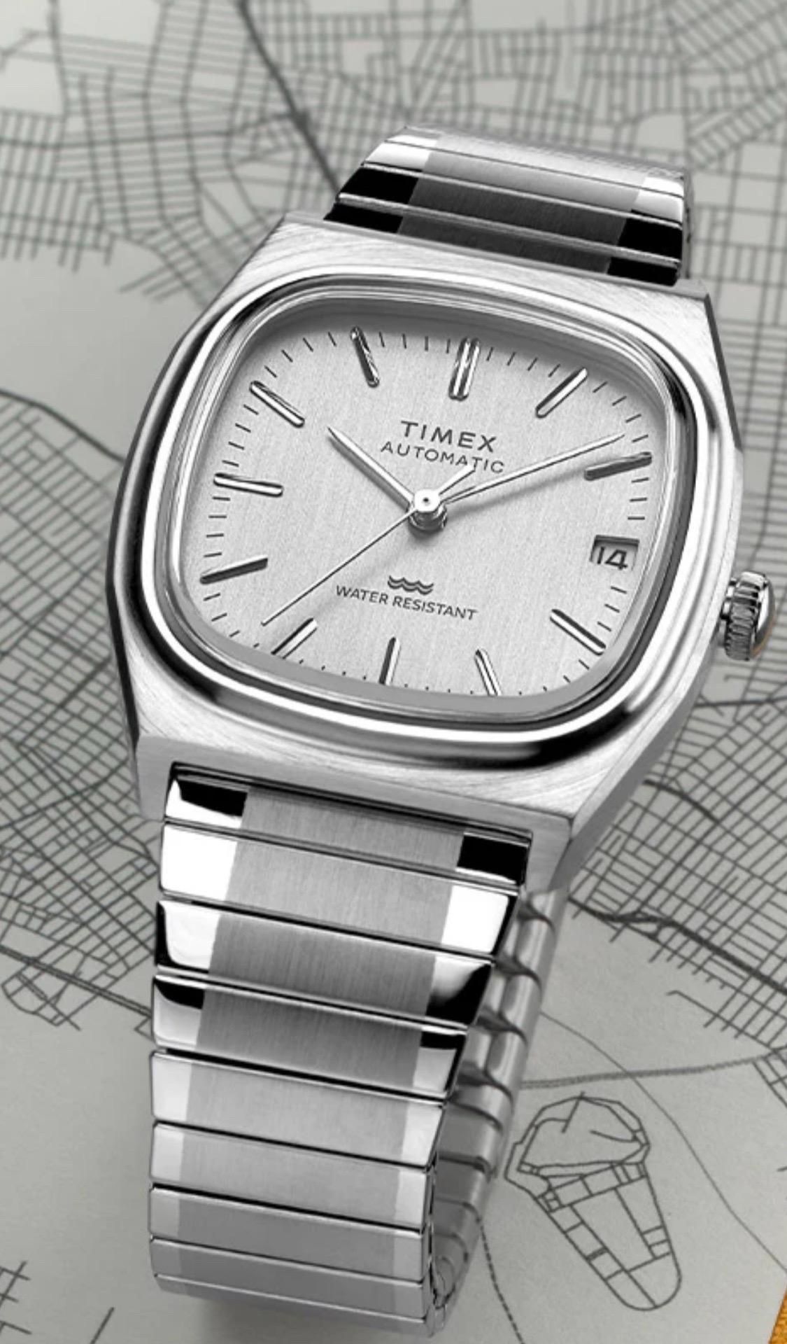 Timex Automatic 1983 E-Line Reissue | WatchCrunch