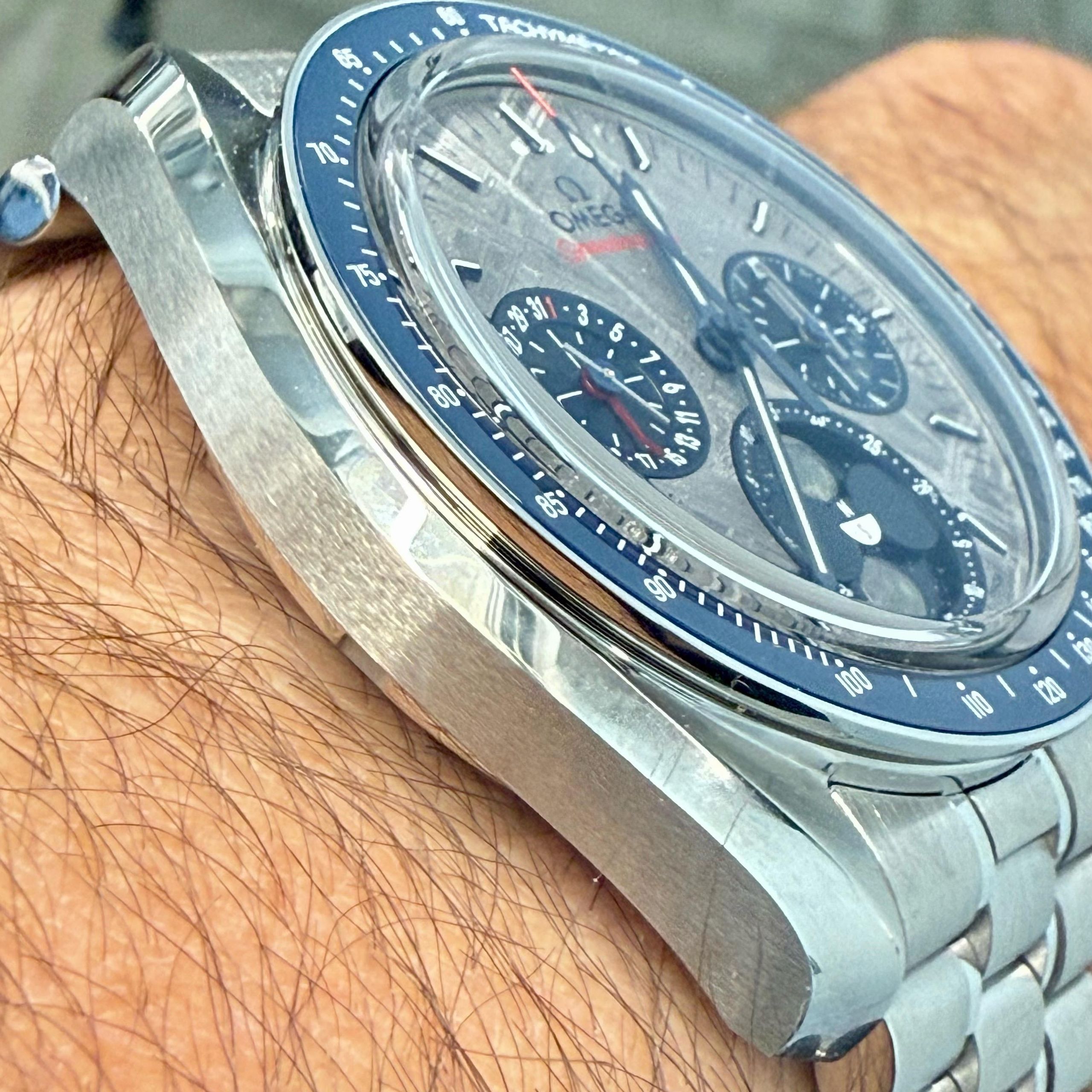 NWA Omega Speedmaster Meteor dial Moonphase | WatchCrunch