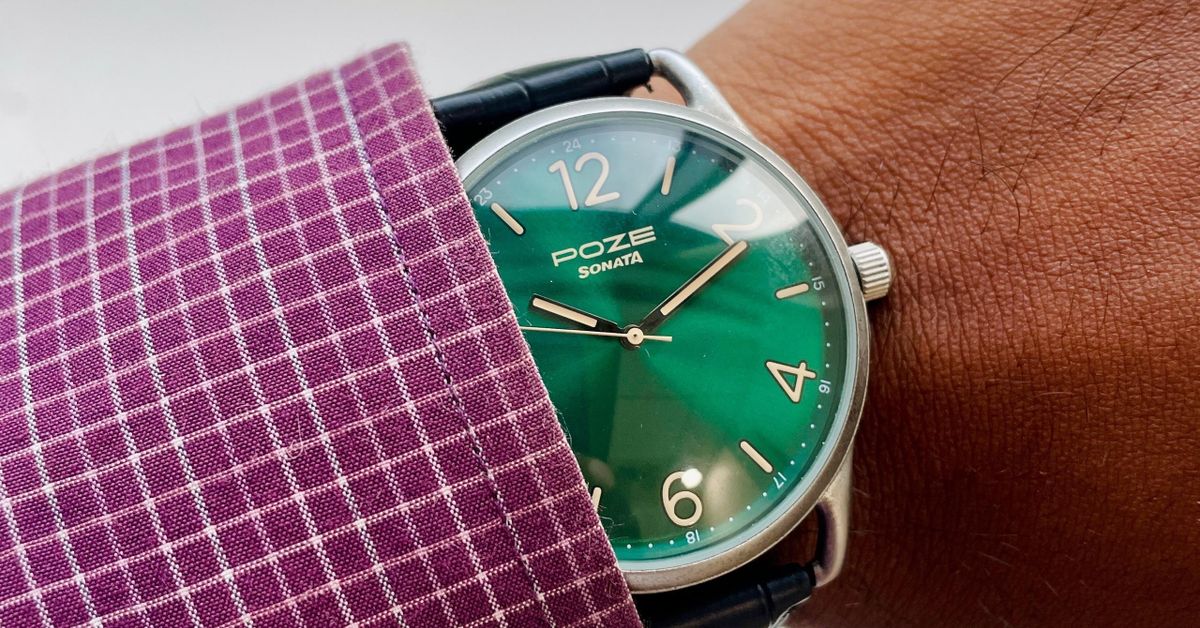 Sonata Titan Poze Quartz under 10 dollars | WatchCrunch