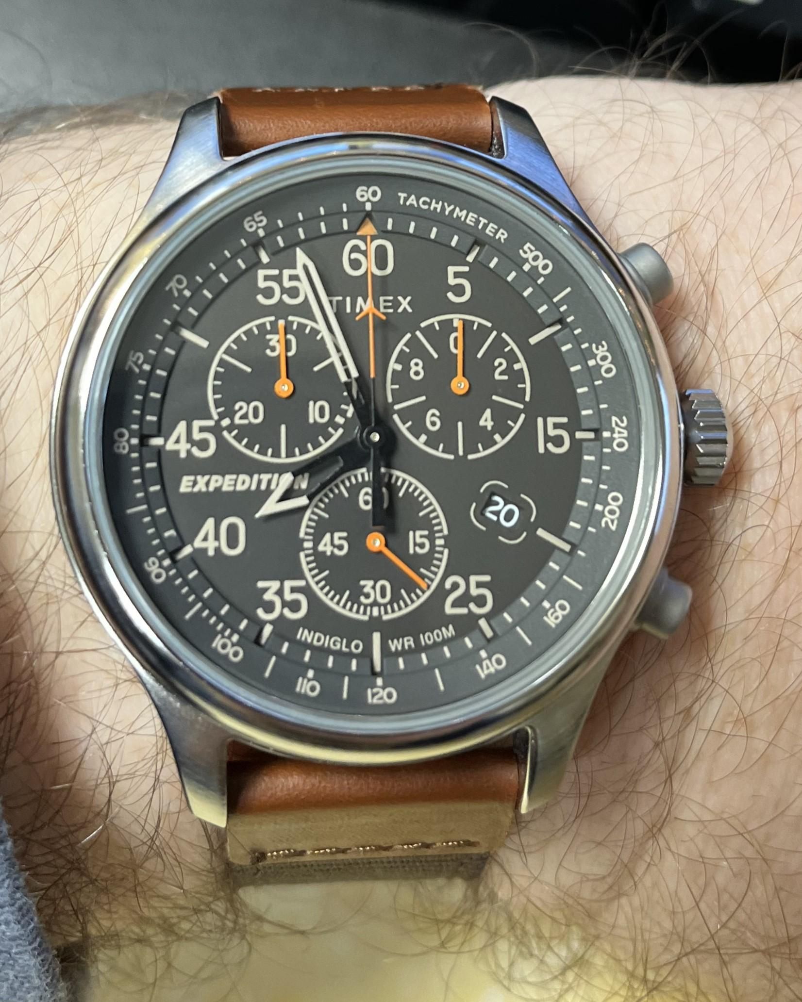 Timex Expedition® Field Chronograph 43mm | WatchCrunch