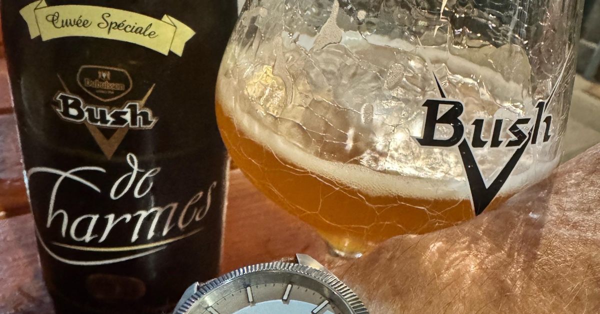 Beer and a watch | WatchCrunch