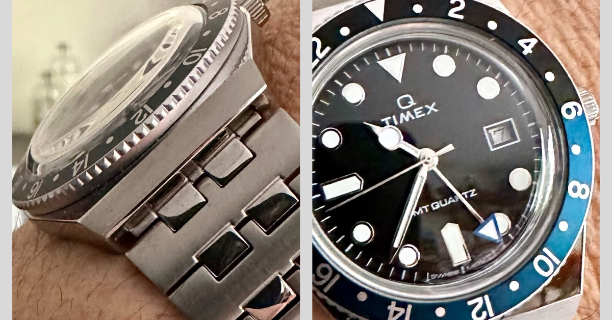 Timex Q GMT ‘Batman’ | WatchCrunch