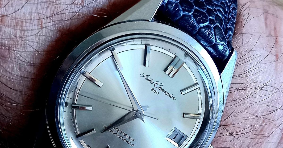 1965 Seiko Champion 7622-9010 😃 | WatchCrunch