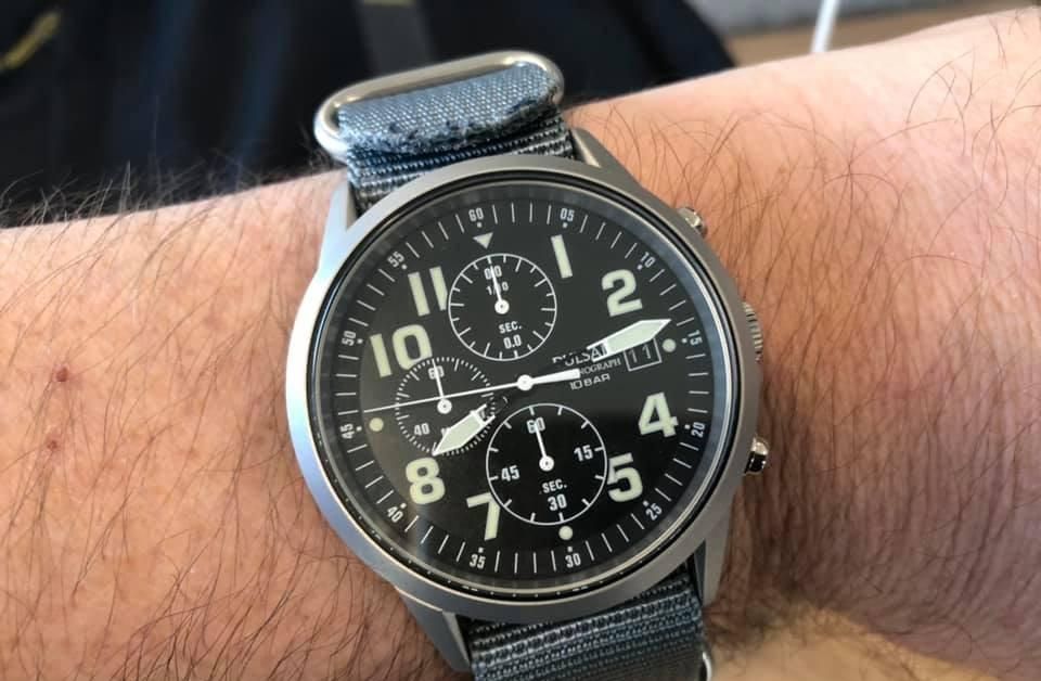 Any love for the civilian versions of Pulsar's RAF pilot watches ...