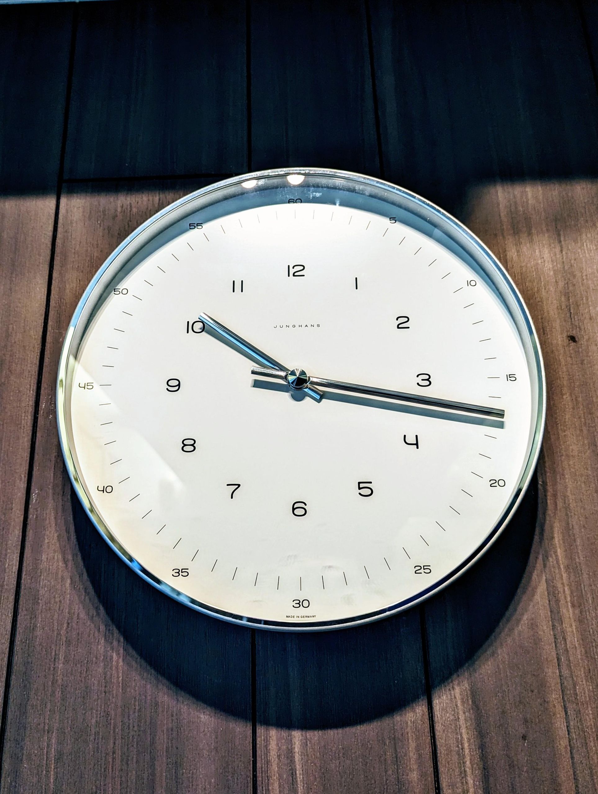 Junghans Max Bill clock | WatchCrunch