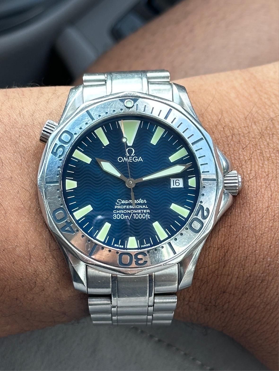 Omega “Electric Blue” | WatchCrunch
