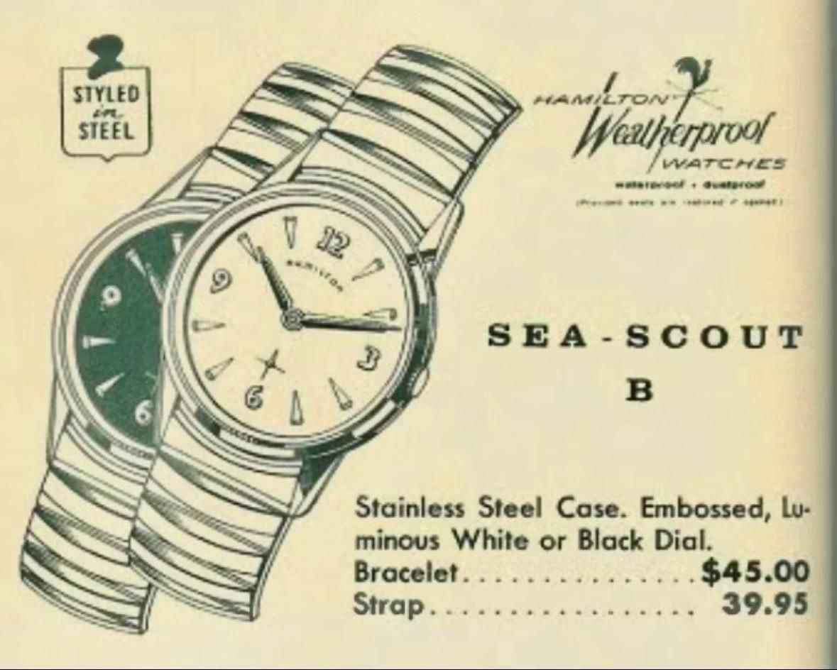 1964 Hamilton Sea Scout III | WatchCrunch