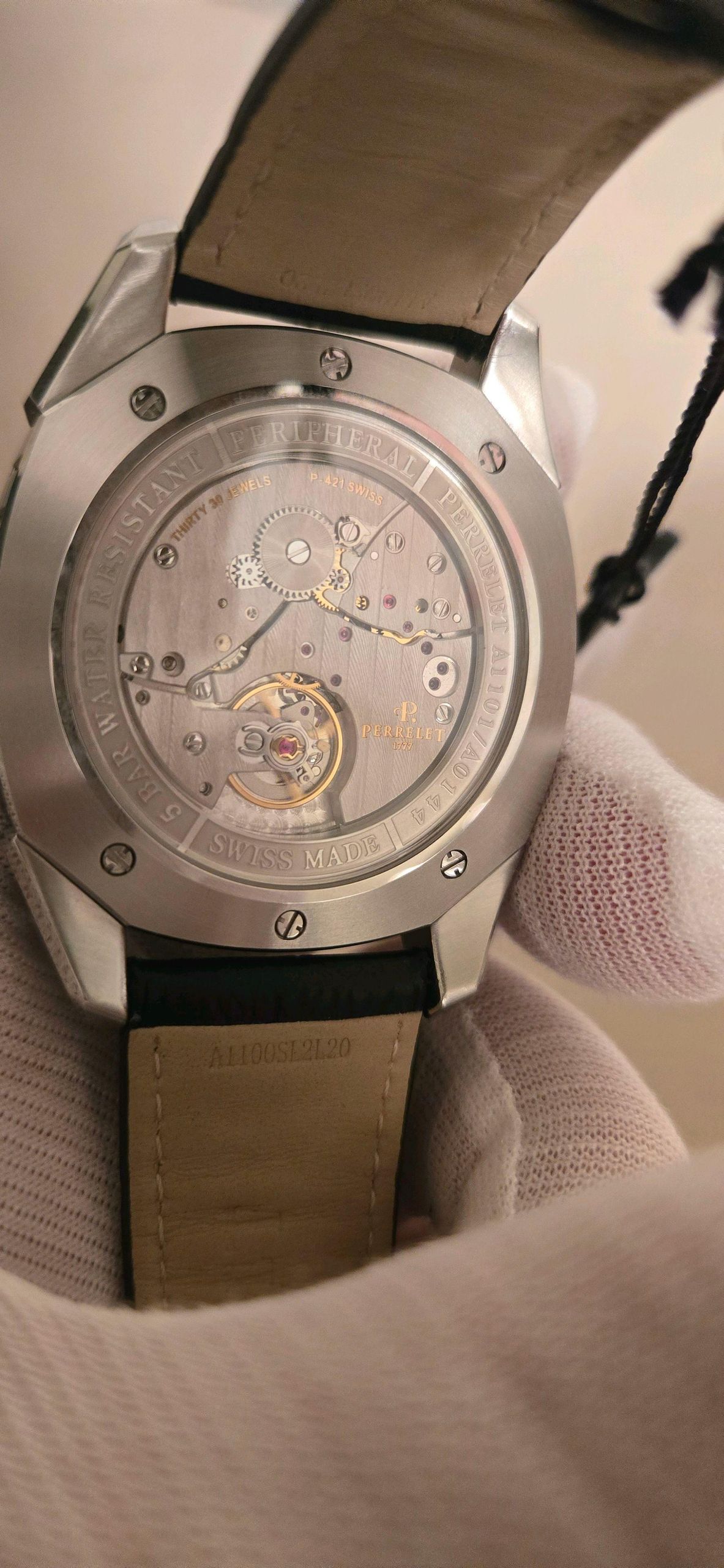 Pre-Owned Perrelet Lab Peripheral Big Date / Dual Time GMT For Sale