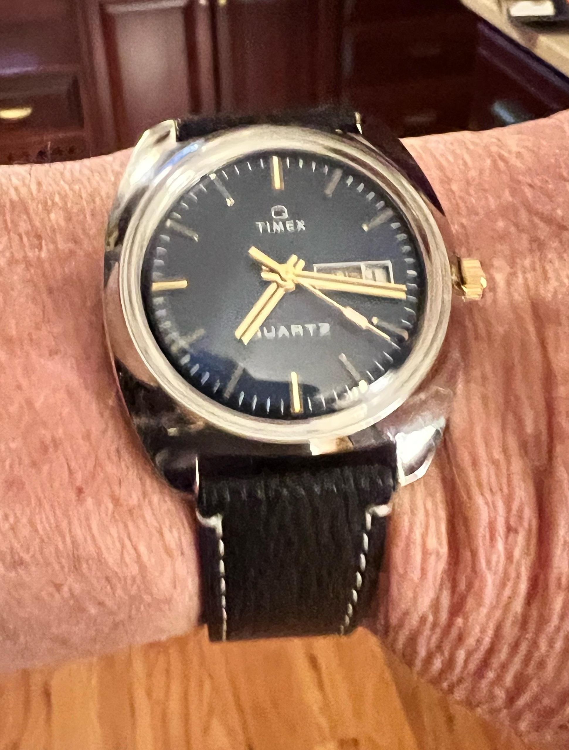 Timex QTimex 1978 Reissue Blue Dial | WatchCrunch