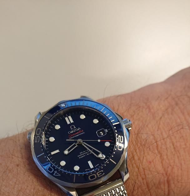 What colour NATO for blue Omega Seamaster 300 SMP ? | WatchCrunch