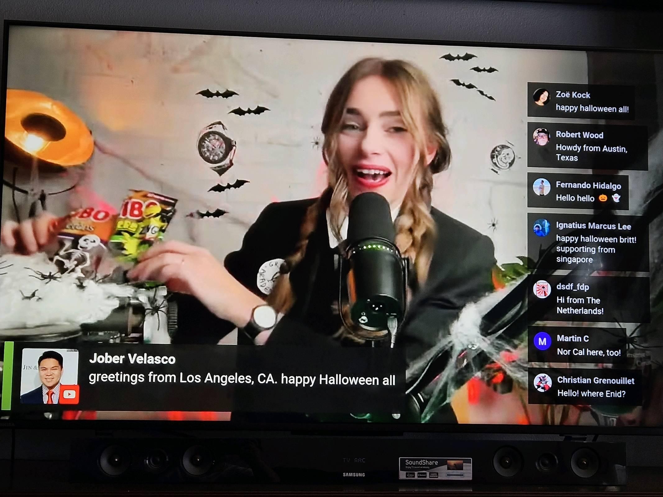 Made it onto Watch Gringa's Livestream! | WatchCrunch