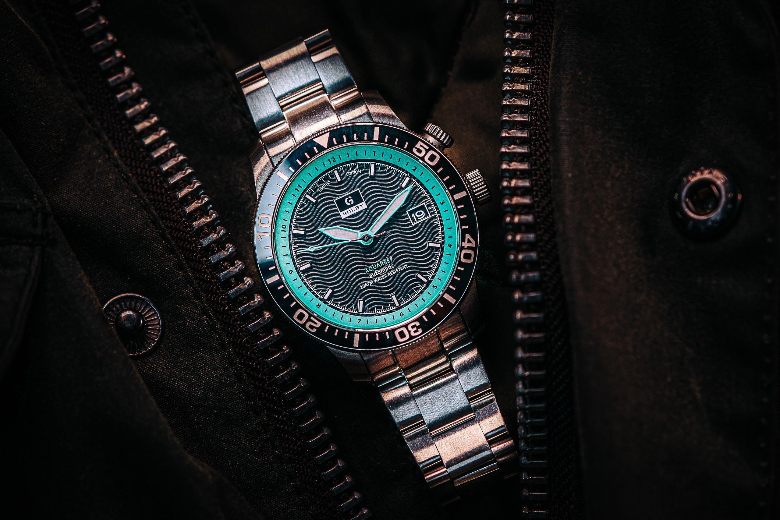The Golby Aquareef Dual Timer Watch | WatchCrunch